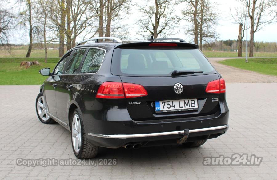 Black Volkswagen Passat 2014 in Rapla, with an engine capacity of 2.00 L and mileage of 155 thousand km for 6595 €, photo 5 on AUTOMOTO.COM.LV