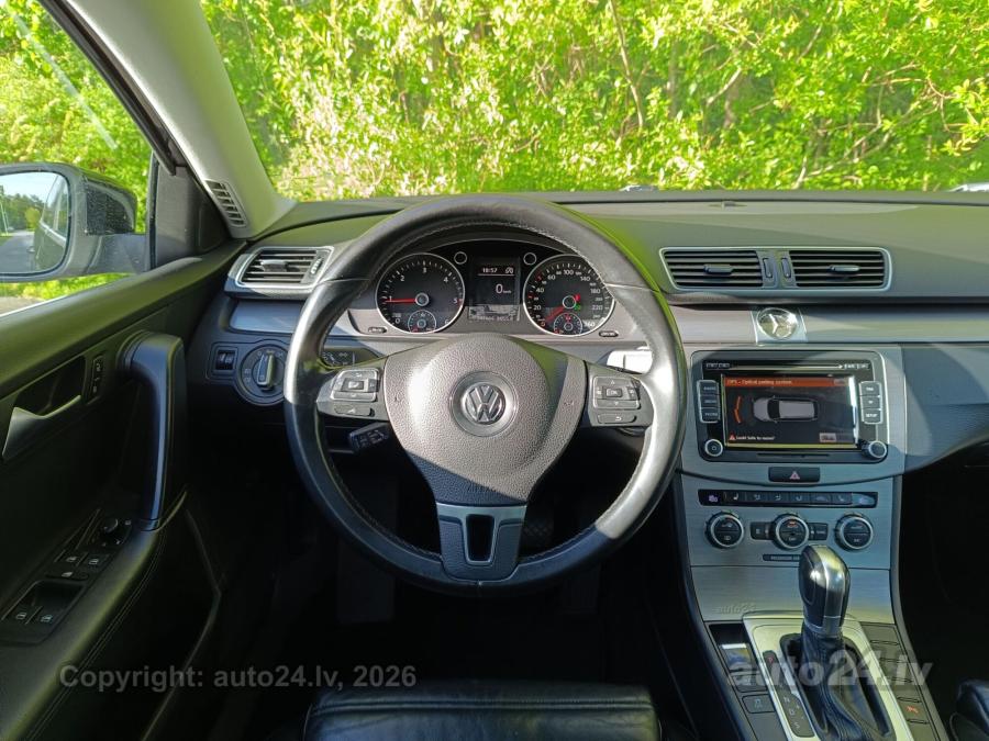 Black Volkswagen Passat 2014 in Tallinn, with an engine capacity of 2.00 L and mileage of 348 thousand km for 3500 €, photo 14 on AUTOMOTO.COM.LV