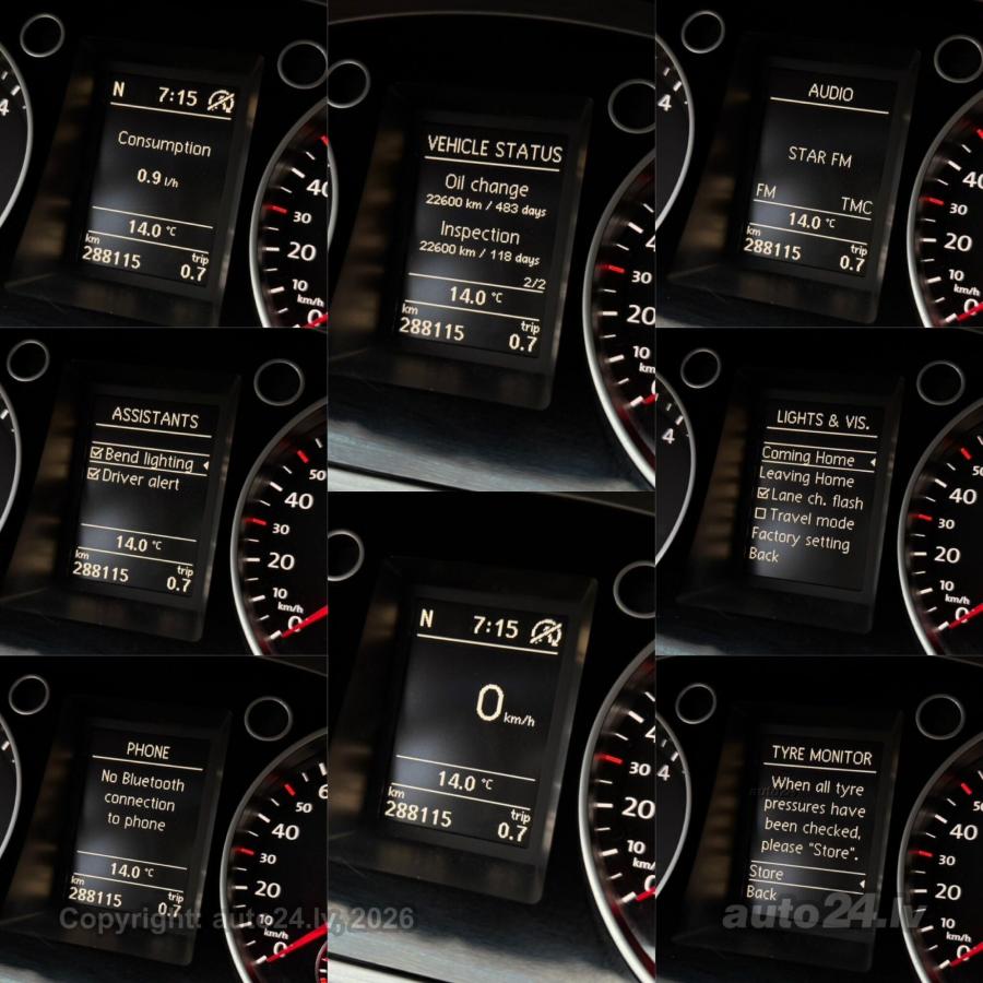 Черный Фольксваген Пассат 2014 в Вильянди, объемом двигателя 2.00 л и пробегом 288 тыс. км за 6490 €, фото 17 на AUTOMOTO.COM.LV