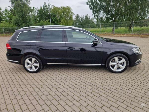 Black Volkswagen Passat 2014 in Marijampole, with an engine capacity of 1.97 L and mileage of 257 thousand km for 6399 €, photo 5 on AUTOMOTO.COM.LV
