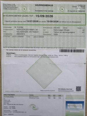 Black Volkswagen Passat 2014 in Vilnius, with an engine capacity of 1.60 L and mileage of 250 thousand km for 6100 €, photo 22 on AUTOMOTO.COM.LV
