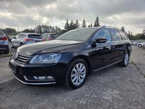 Black Volkswagen Passat 2014 in Utena, with an engine capacity of 2.00 L and mileage of 286 thousand km for 6450 €, photo 4 on AUTOMOTO.COM.LV