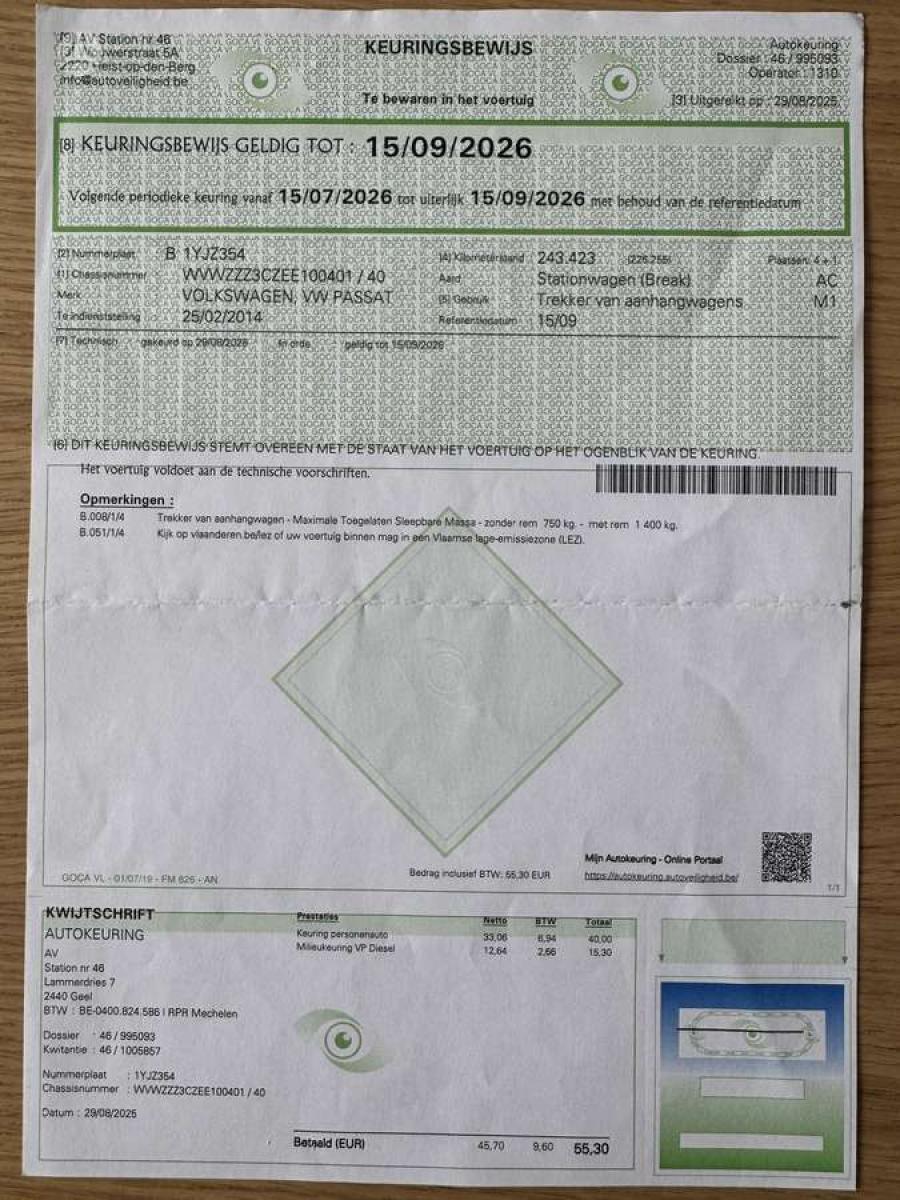 Черный Фольксваген Пассат 2014 в Вильнюс, объемом двигателя 1.60 л и пробегом 250 тыс. км за 5950 €, фото 25 на AUTOMOTO.COM.LV