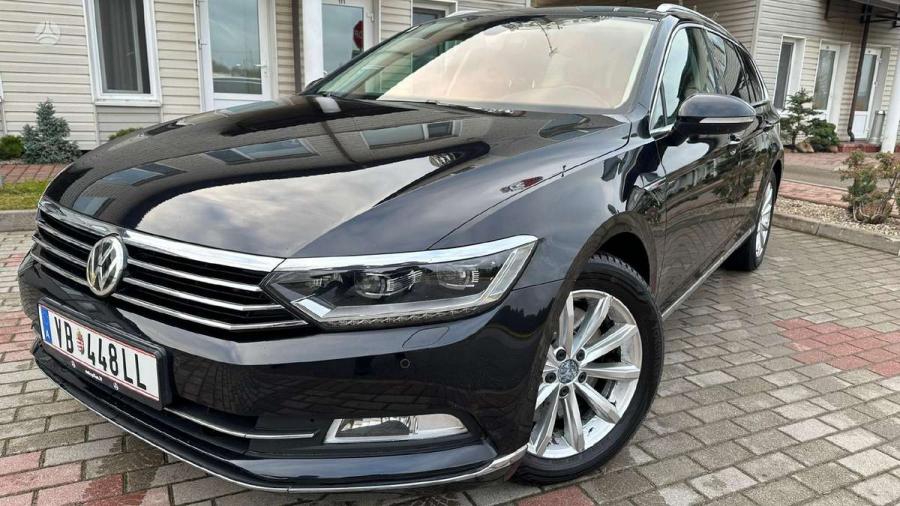 Melns Volkswagen Passat 2015 Viļņa, ar dzinēja tilpumu 1.97 L un nobraukumu 261 tūkst. km par 11150 €, foto 1 vietnē AUTOMOTO.COM.LV