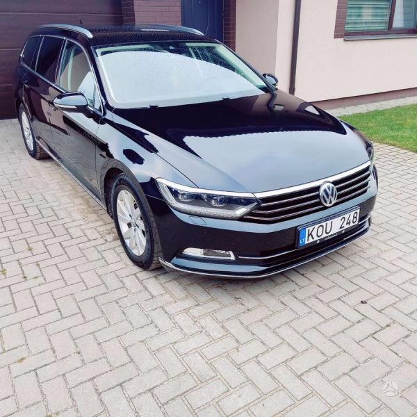Melns Volkswagen Passat 2015 Viļņa, ar dzinēja tilpumu 2.00 L un nobraukumu 277 tūkst. km par 11200 €, foto 1 vietnē AUTOMOTO.COM.LV