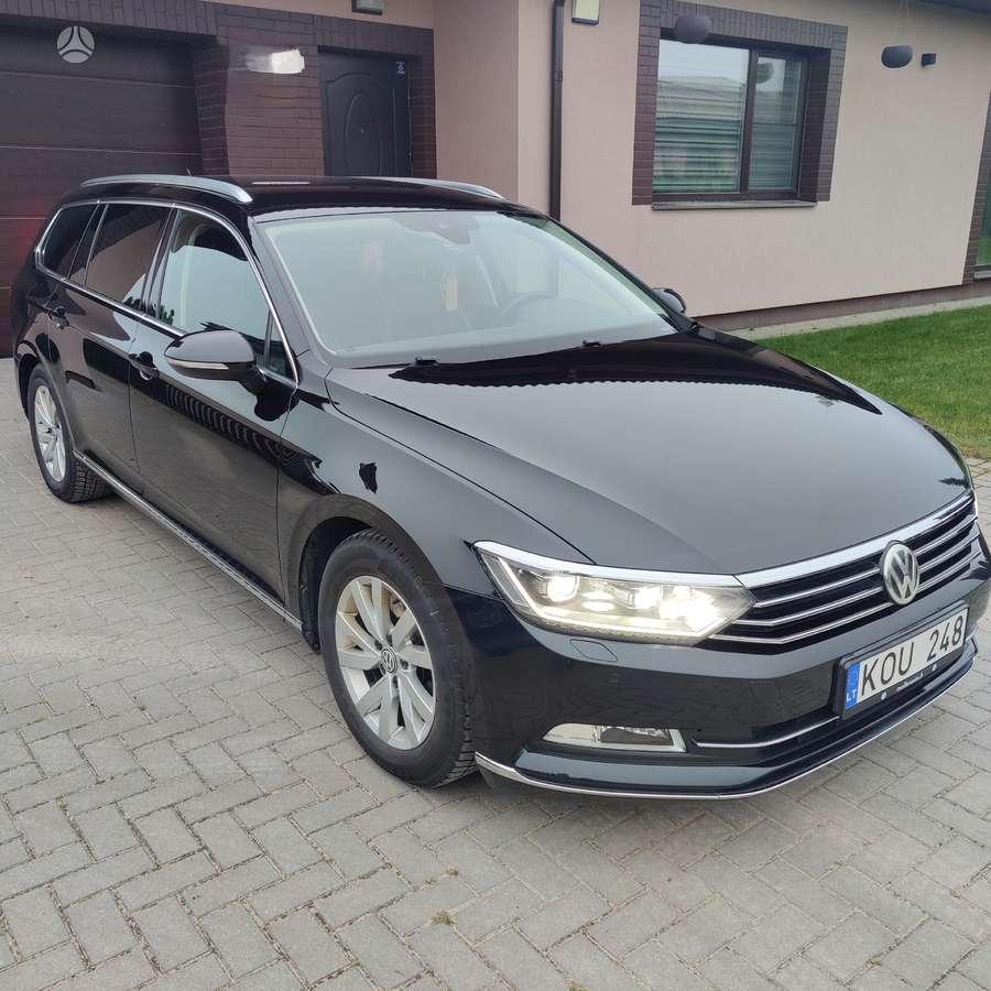 Black Volkswagen Passat 2015 in Vilnius, with an engine capacity of 2.00 L and mileage of 277 thousand km for 11200 €, photo 2 on AUTOMOTO.COM.LV