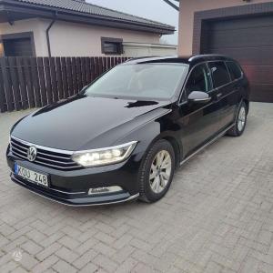Black Volkswagen Passat 2015 in Vilnius, with an engine capacity of 2.00 L and mileage of 277 thousand km for 11200 €, photo 6 on AUTOMOTO.COM.LV
