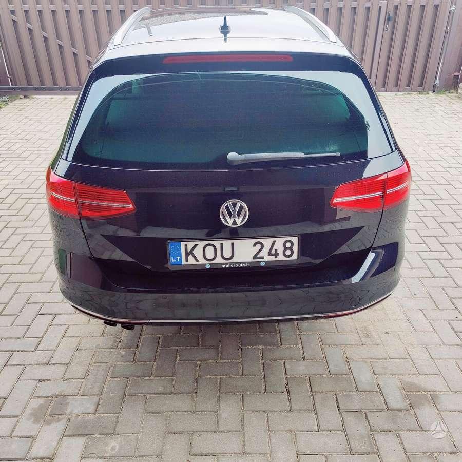 Black Volkswagen Passat 2015 in Vilnius, with an engine capacity of 2.00 L and mileage of 277 thousand km for 11200 €, photo 16 on AUTOMOTO.COM.LV