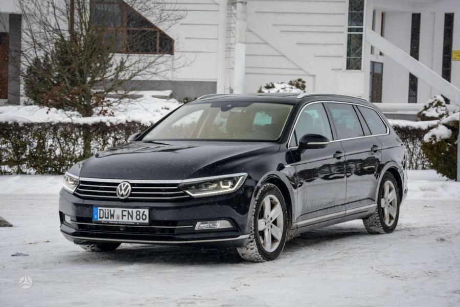 Melns Volkswagen Passat 2015 Elektrėnai, ar dzinēja tilpumu 1.97 L un nobraukumu 255 tūkst. km par 11350 €, foto 1 vietnē AUTOMOTO.COM.LV