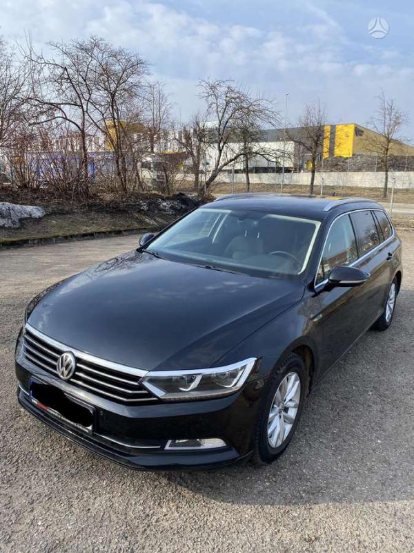 Black Volkswagen Passat 2015 in Vilnius, with an engine capacity of 1.97 L and mileage of 290 thousand km for 8600 €, photo 2 on AUTOMOTO.COM.LV