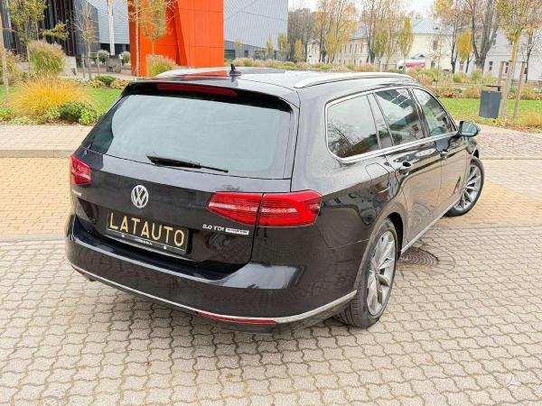 Black Volkswagen Passat 2015 in Riga, with an engine capacity of 1.97 L and mileage of 262 thousand km for 9500 €, photo 4 on AUTOMOTO.COM.LV