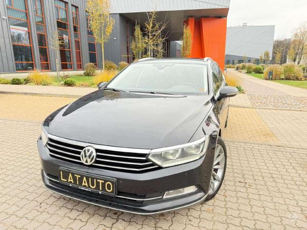 Black Volkswagen Passat 2015 in Riga, with an engine capacity of 1.97 L and mileage of 262 thousand km for 9500 €, photo 5 on AUTOMOTO.COM.LV