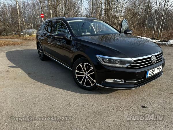 Black Volkswagen Passat 2015 in Tallinn, with an engine capacity of 2.00 L and mileage of 274 thousand km for 9500 €, photo 1 on AUTOMOTO.COM.LV