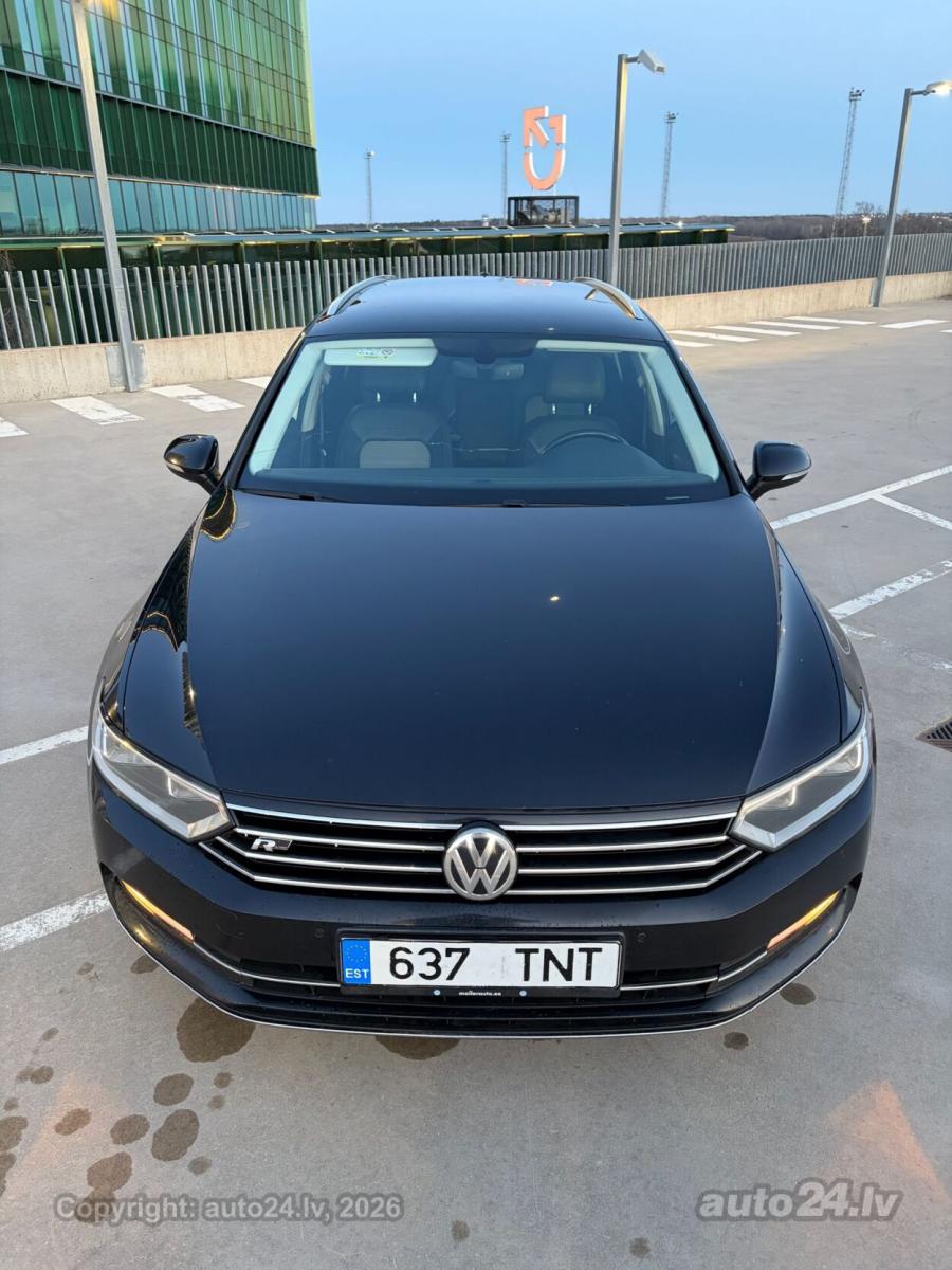 Black Volkswagen Passat 2015 in Tallinn, with an engine capacity of 1.60 L and mileage of 275 thousand km for 7990 €, photo 8 on AUTOMOTO.COM.LV