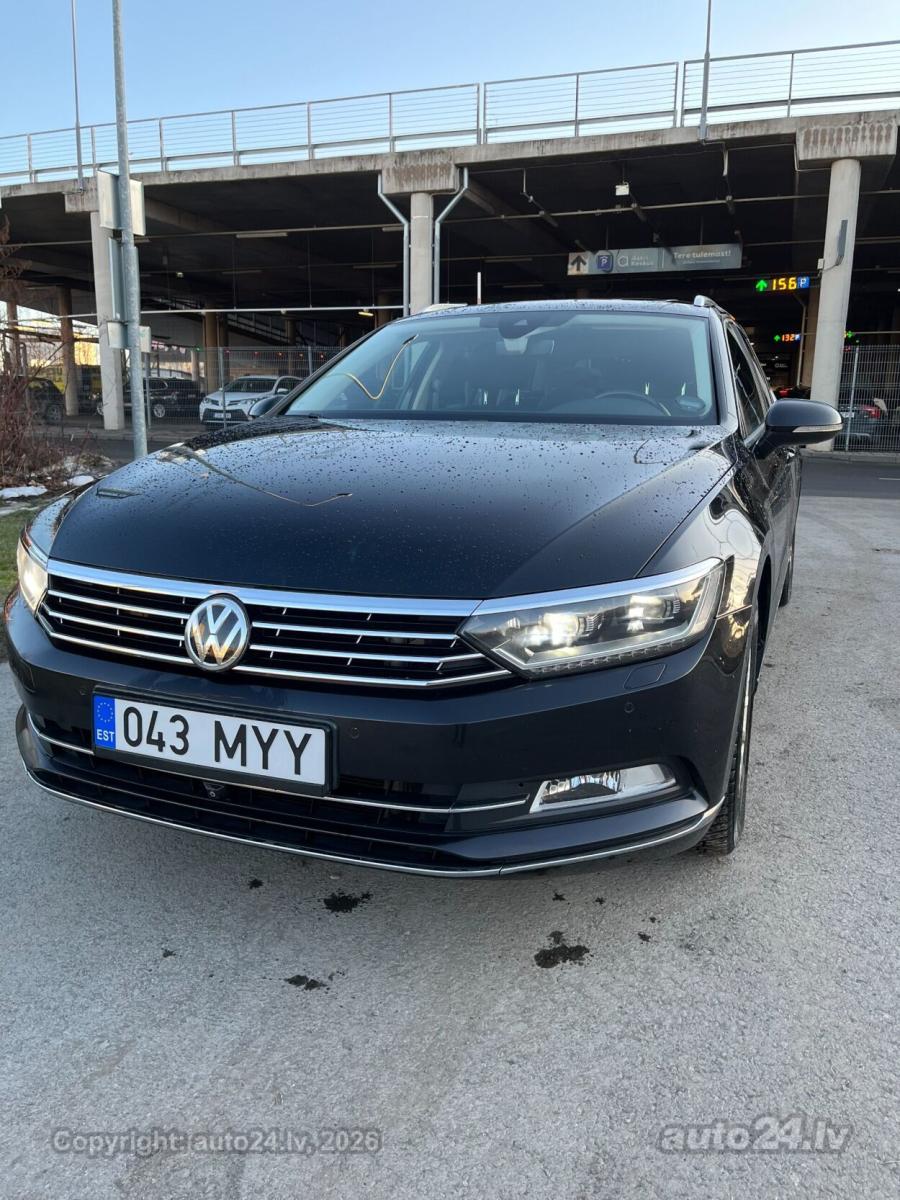 Black Volkswagen Passat 2015 in Narva, with an engine capacity of 2.00 L and mileage of 195 thousand km for 11400 €, photo 4 on AUTOMOTO.COM.LV