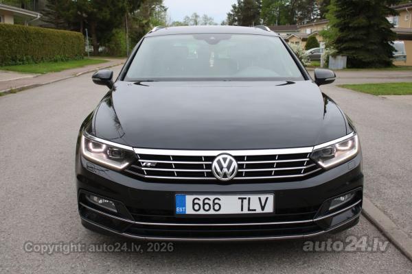 Black Volkswagen Passat 2015 in Tallinn, with an engine capacity of 2.00 L and mileage of 210 thousand km for 17600 €, photo 2 on AUTOMOTO.COM.LV
