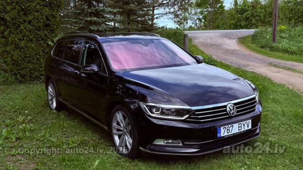 Melns Volkswagen Passat 2015 Tallina, ar dzinēja tilpumu 2.00 L un nobraukumu 359 tūkst. km par 8700 €, foto 1 vietnē AUTOMOTO.COM.LV