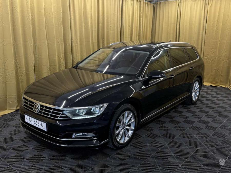 Melns Volkswagen Passat 2015 Kauņa, ar dzinēja tilpumu 1.97 L un nobraukumu 300 tūkst. km par 9500 €, foto 1 vietnē AUTOMOTO.COM.LV