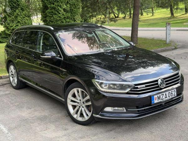Black Volkswagen Passat 2015 in Alytus, with an engine capacity of 2.00 L and mileage of 237 thousand km for 10700 €, photo 1 on AUTOMOTO.COM.LV