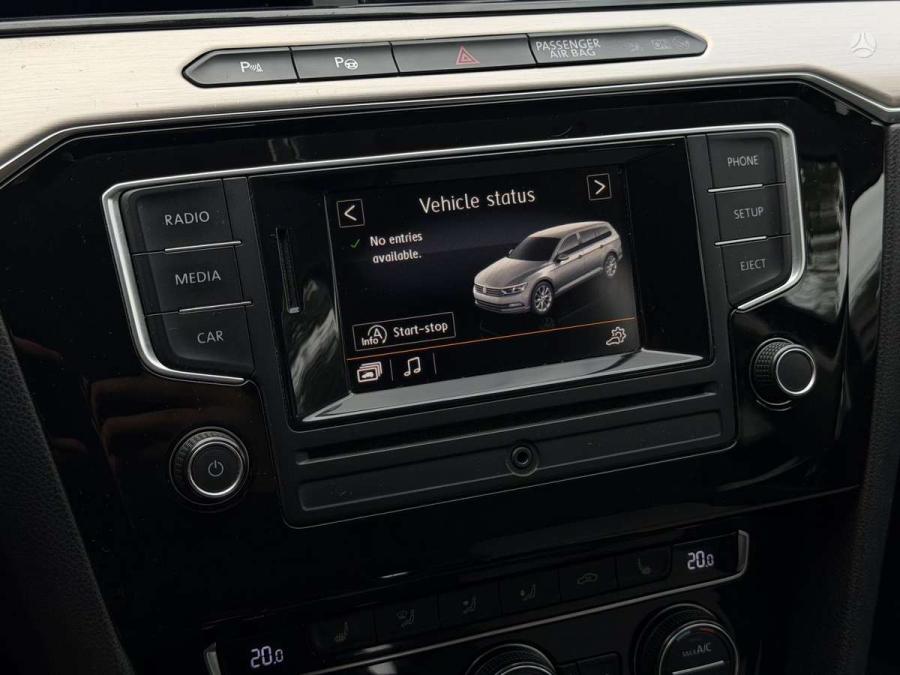 Black Volkswagen Passat 2015 in Rokiskis, with an engine capacity of 1.60 L and mileage of 340 thousand km for 6750 €, photo 32 on AUTOMOTO.COM.LV