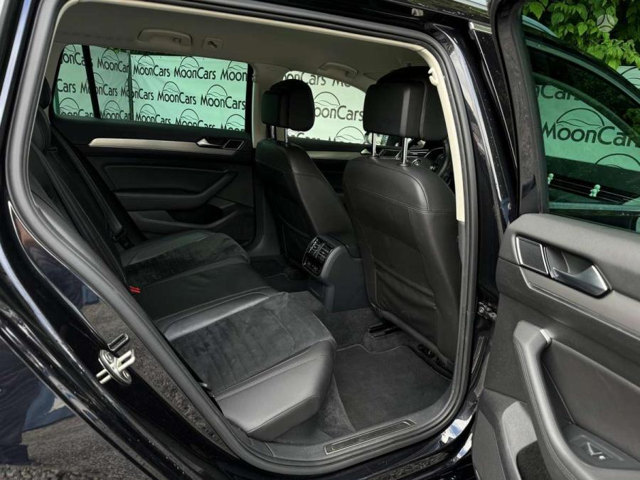 Black Volkswagen Passat 2015 in Vilnius, with an engine capacity of 2.00 L and mileage of 278 thousand km for 9500 €, photo 15 on AUTOMOTO.COM.LV