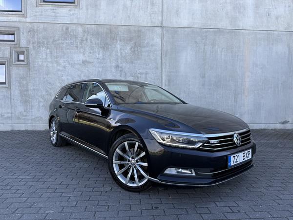 Black Volkswagen Passat 2015 in Tallinn, with an engine capacity of 2.00 L and mileage of 260 thousand km for 13500 €, photo 1 on AUTOMOTO.COM.LV