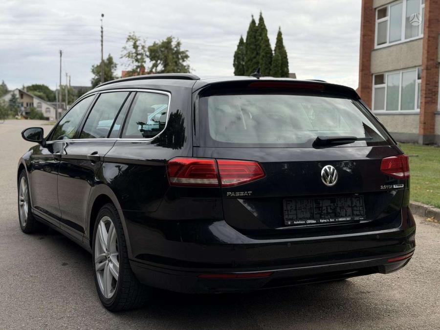 Black Volkswagen Passat 2015 in Rokiskis, with an engine capacity of 1.97 L and mileage of 268 thousand km for 7450 €, photo 6 on AUTOMOTO.COM.LV