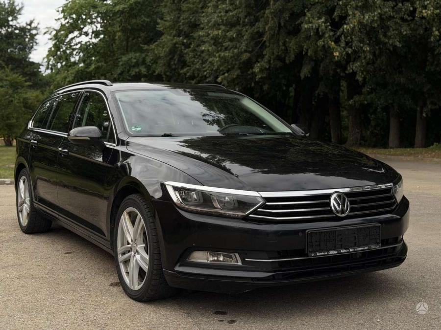 Black Volkswagen Passat 2015 in Rokiskis, with an engine capacity of 1.97 L and mileage of 268 thousand km for 7450 €, photo 10 on AUTOMOTO.COM.LV