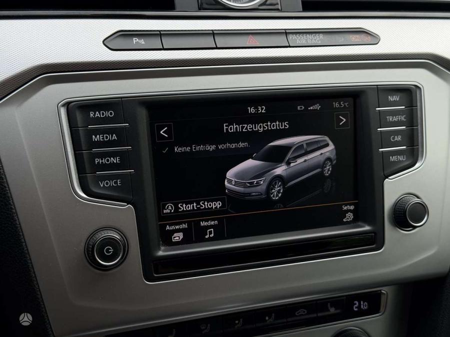 Black Volkswagen Passat 2015 in Rokiskis, with an engine capacity of 1.97 L and mileage of 268 thousand km for 7450 €, photo 37 on AUTOMOTO.COM.LV