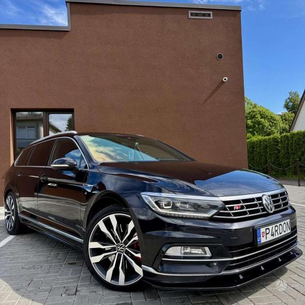 Black Volkswagen Passat 2015 in Kaisiadorys, with an engine capacity of 1.97 L and mileage of 208 thousand km for 15500 €, photo 4 on AUTOMOTO.COM.LV