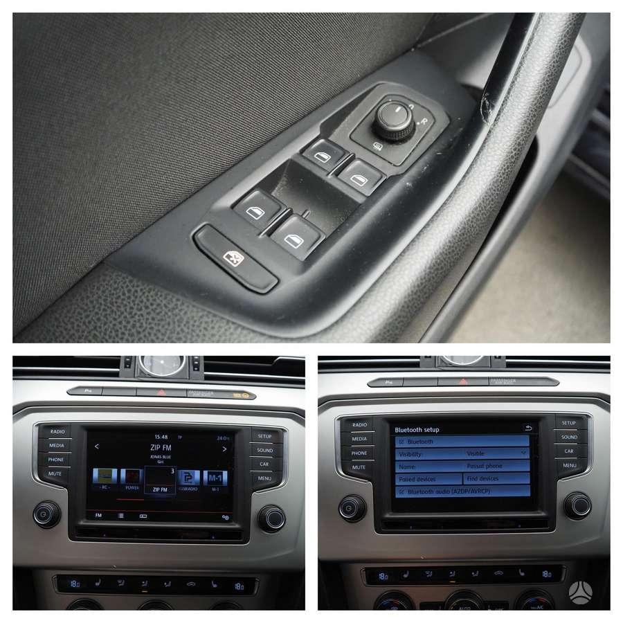 Black Volkswagen Passat 2015 in Vilnius, with an engine capacity of 1.40 L and mileage of 202 thousand km for 7500 €, photo 17 on AUTOMOTO.COM.LV