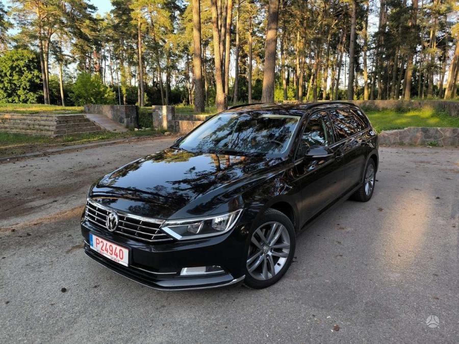 Black Volkswagen Passat 2015 in Vilnius, with an engine capacity of 1.97 L and mileage of 266 thousand km for 8450 €, photo 10 on AUTOMOTO.COM.LV