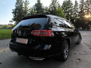 Black Volkswagen Passat 2015 in Vilnius, with an engine capacity of 1.97 L and mileage of 266 thousand km for 8450 €, photo 13 on AUTOMOTO.COM.LV