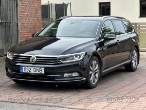 Black Volkswagen Passat 2015 in Viljandi, with an engine capacity of 2.00 L and mileage of 215 thousand km for 11900 €, photo 4 on AUTOMOTO.COM.LV