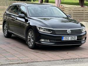 Black Volkswagen Passat 2015 in Viljandi, with an engine capacity of 2.00 L and mileage of 215 thousand km for 11900 €, photo 5 on AUTOMOTO.COM.LV