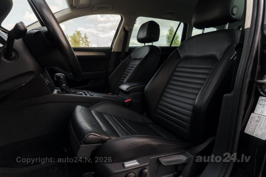 Black Volkswagen Passat 2015 in Tartu, with an engine capacity of 2.00 L and mileage of 270 thousand km for 11990 €, photo 8 on AUTOMOTO.COM.LV