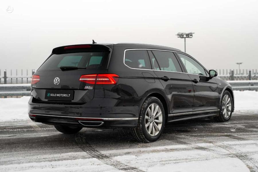 Black Volkswagen Passat 2016 in Vilnius, with an engine capacity of 1.97 L and mileage of 200 thousand km for 12500 €, photo 6 on AUTOMOTO.COM.LV