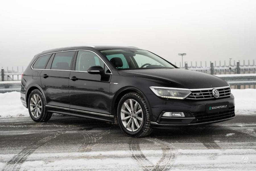 Black Volkswagen Passat 2016 in Vilnius, with an engine capacity of 1.97 L and mileage of 200 thousand km for 12500 €, photo 8 on AUTOMOTO.COM.LV