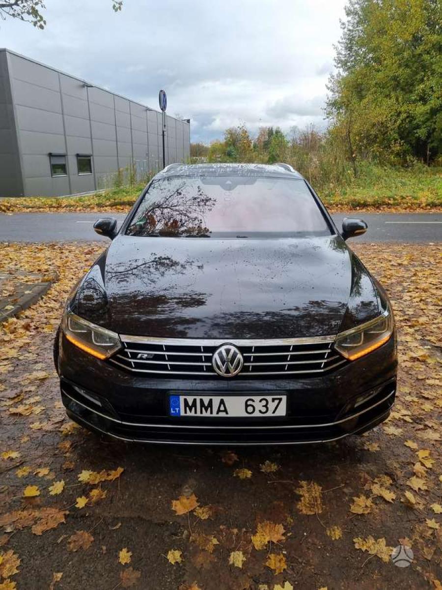 Melns Volkswagen Passat 2016 Viļņa, ar dzinēja tilpumu 1.97 L un nobraukumu 325 tūkst. km par 12500 €, foto 1 vietnē AUTOMOTO.COM.LV