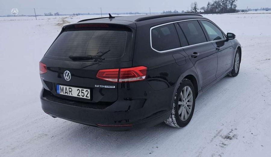 Melns Volkswagen Passat 2016 Prienai, ar dzinēja tilpumu 1.97 L un nobraukumu 297 tūkst. km par 8990 €, foto 4 vietnē AUTOMOTO.COM.LV