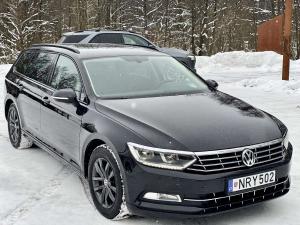 Black Volkswagen Passat 2016 in Vilnius, with an engine capacity of 2.00 L and mileage of 298 thousand km for 8950 €, photo  on AUTOMOTO.COM.LV