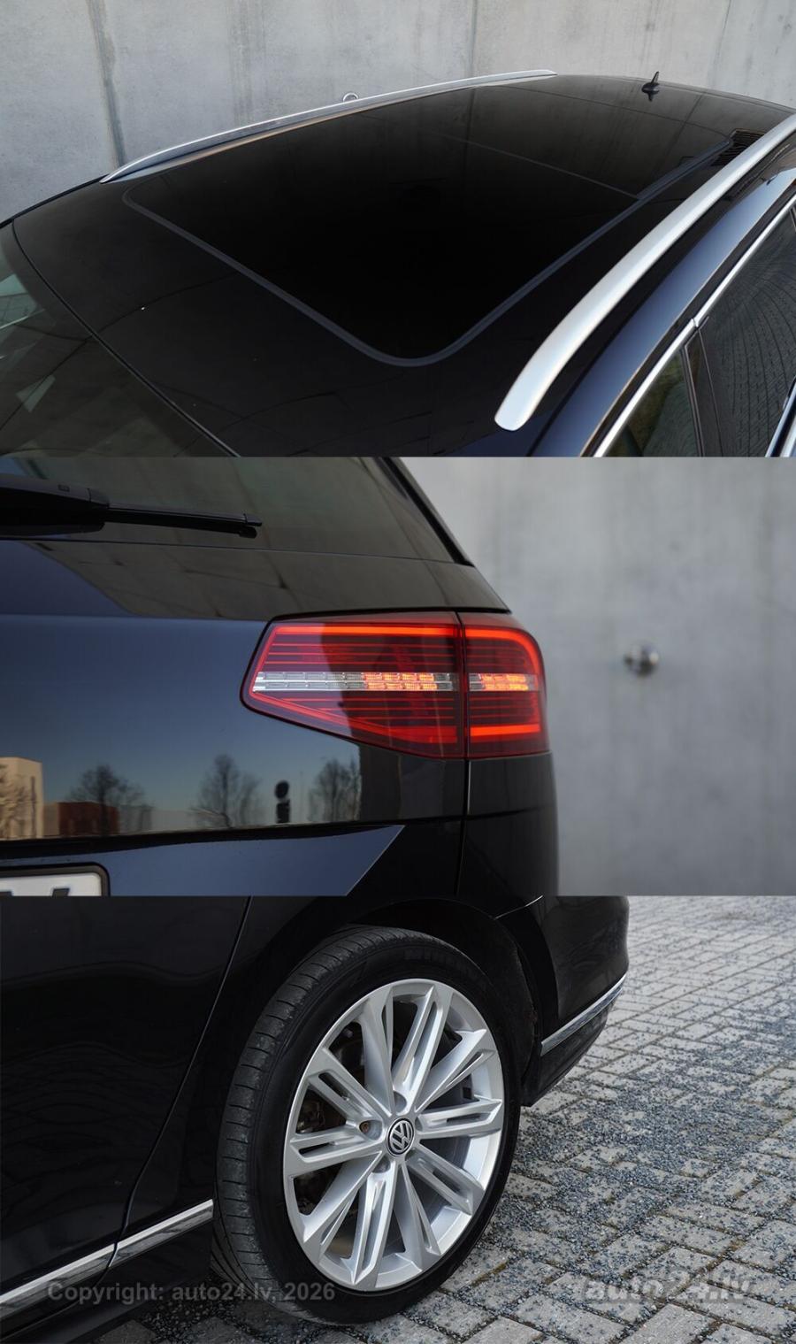 Black Volkswagen Passat 2016 in Tartu, with an engine capacity of 2.00 L and mileage of 313 thousand km for 13000 €, photo 7 on AUTOMOTO.COM.LV