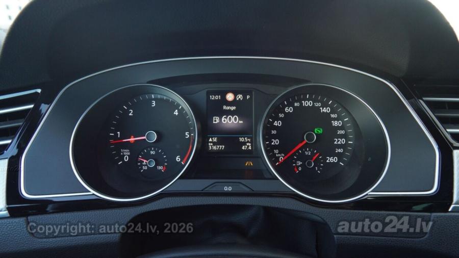 Black Volkswagen Passat 2016 in Tartu, with an engine capacity of 2.00 L and mileage of 313 thousand km for 13000 €, photo 20 on AUTOMOTO.COM.LV
