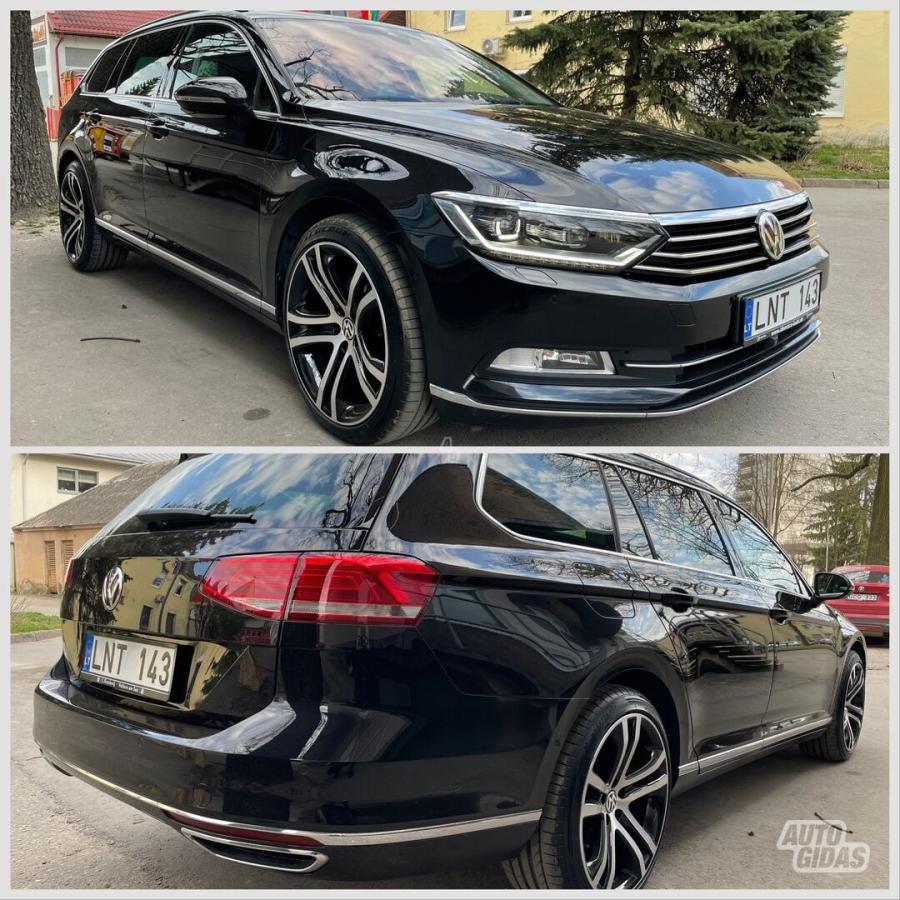Black Volkswagen Passat 2016 in Panevezys, with an engine capacity of 2.00 L and mileage of 280 thousand km for 11000 €, photo 13 on AUTOMOTO.COM.LV