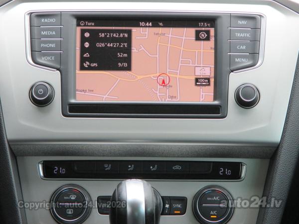 Black Volkswagen Passat 2016 in Tartu, with an engine capacity of 1.60 L and mileage of 241 thousand km for 9200 €, photo 7 on AUTOMOTO.COM.LV