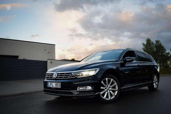 Melns Volkswagen Passat 2016 Viļņa, ar dzinēja tilpumu 1.97 L un nobraukumu 307 tūkst. km par 8999 €, foto 6 vietnē AUTOMOTO.COM.LV