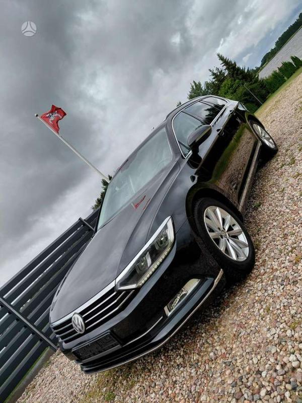 Black Volkswagen Passat 2016 in Vilkaviskis, with an engine capacity of 1.97 L and mileage of 276 thousand km for 7200 €, photo 2 on AUTOMOTO.COM.LV