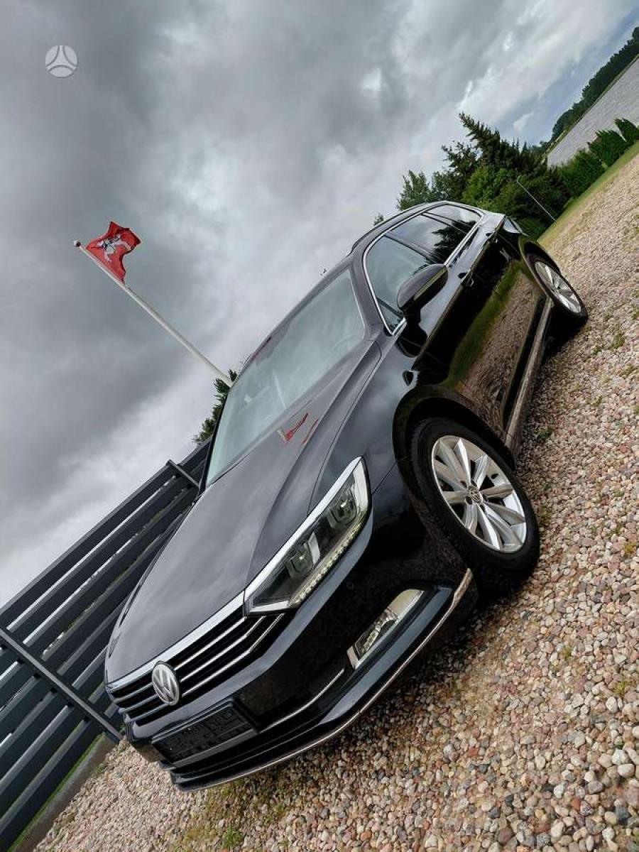Black Volkswagen Passat 2016 in Vilkaviskis, with an engine capacity of 1.97 L and mileage of 276 thousand km for 7200 €, photo 3 on AUTOMOTO.COM.LV