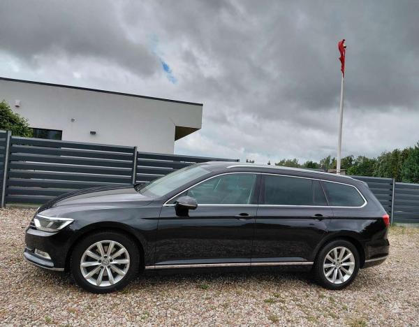Black Volkswagen Passat 2016 in Vilkaviskis, with an engine capacity of 1.97 L and mileage of 276 thousand km for 7200 €, photo 4 on AUTOMOTO.COM.LV
