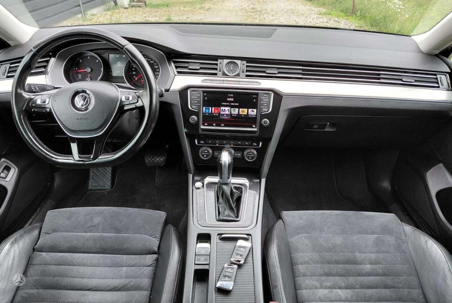 Black Volkswagen Passat 2016 in Vilkaviskis, with an engine capacity of 1.97 L and mileage of 276 thousand km for 7200 €, photo 24 on AUTOMOTO.COM.LV